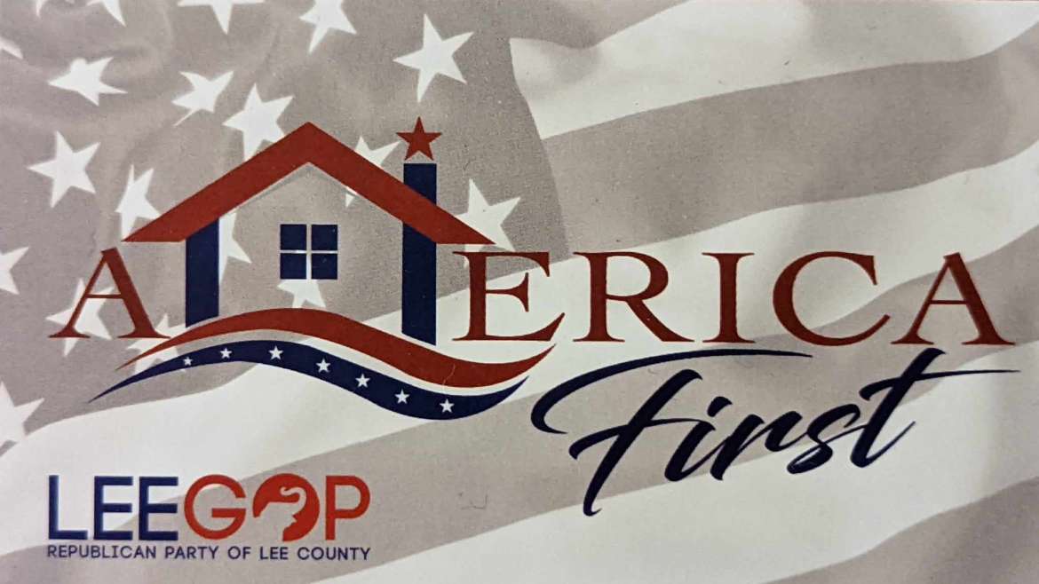 America First Club - Guest Speaker - Lee County Republican Executive ...