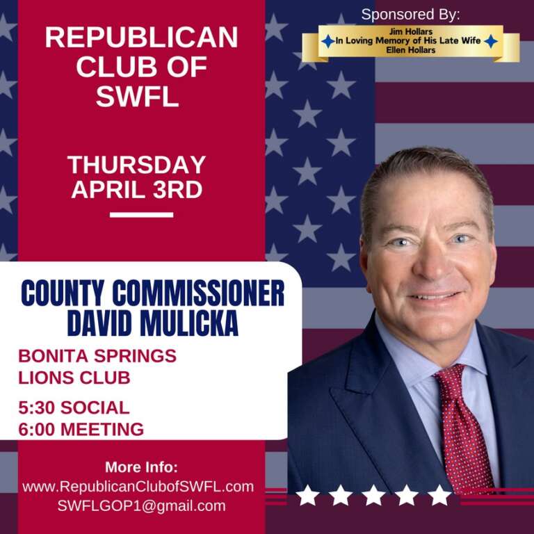 Republican Club of Southwest Florida Meeting - Lee County Republican ...